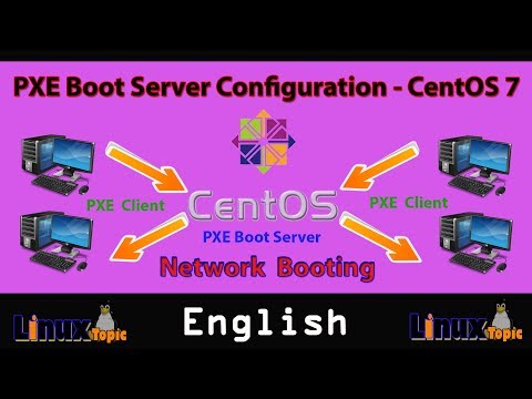 Complete pxe boot server tutorial CentOS 7 English | network booting