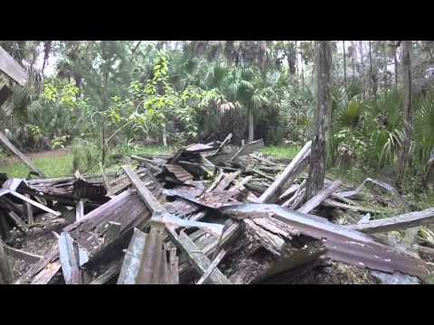 Exploring in Tosohatchee WMA (Old Cowhunter's Cabin Ruins at Beehead Ranch)