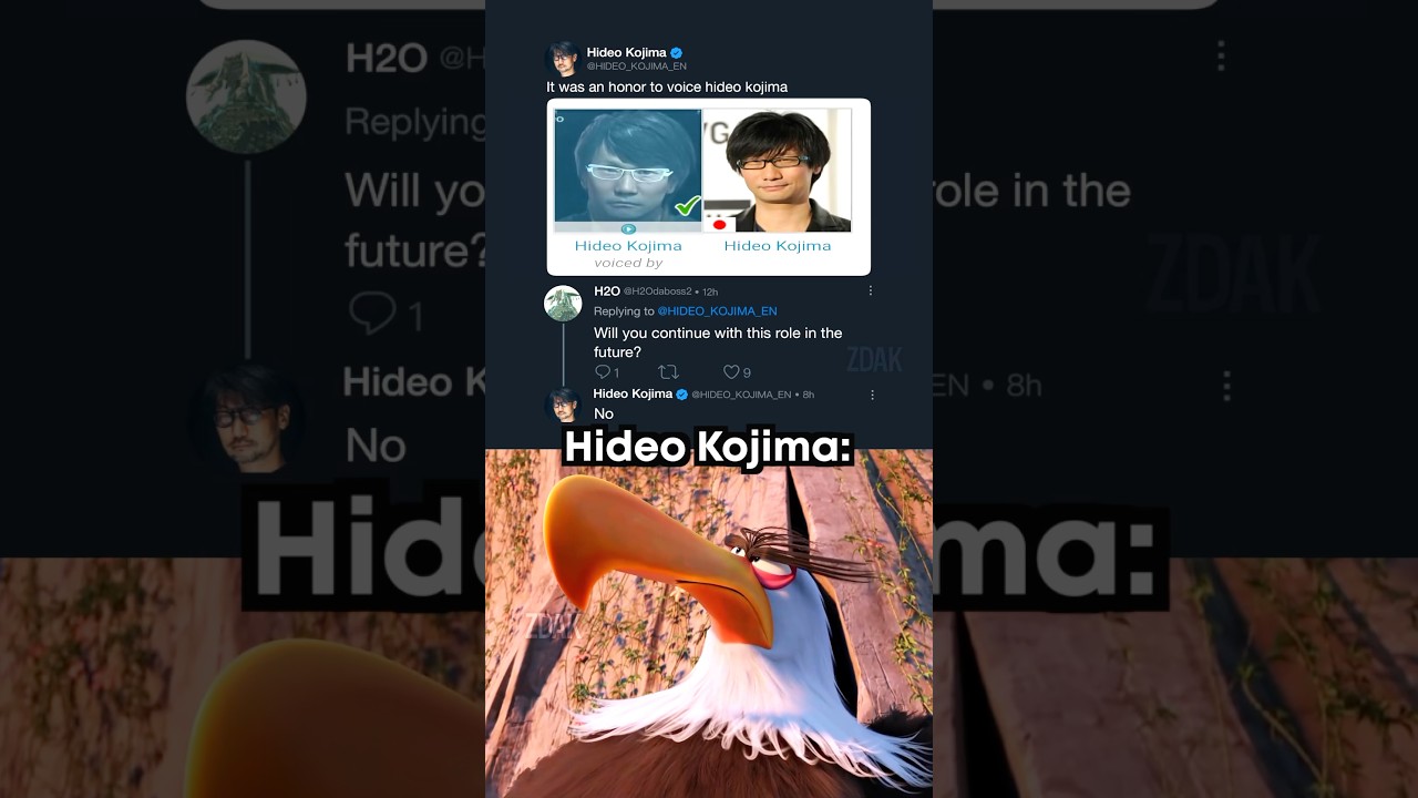 Hideo Kojima moment 😭