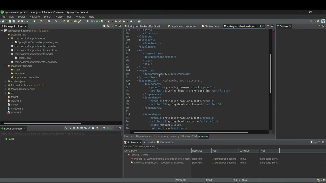Entity cannot be resolved to a type || The import javax.persistence cannot be resolved | Spring Boot