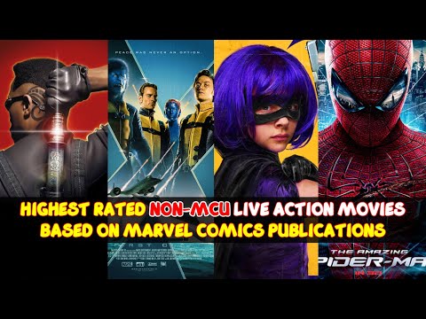 TOP 20: HIGHEST Rated NON-MCU MOVIES Based on MARVEL COMICS Publications