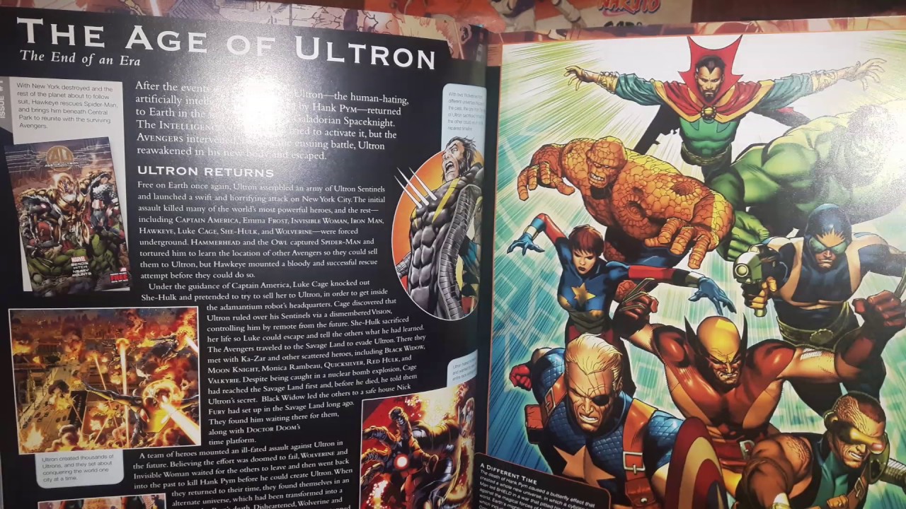 Marvel encyclopedia updated and expanded