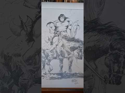 Conan #conan #comicart #johnbuscema #jackkirby #art #shorts #marvel #marvelcomics