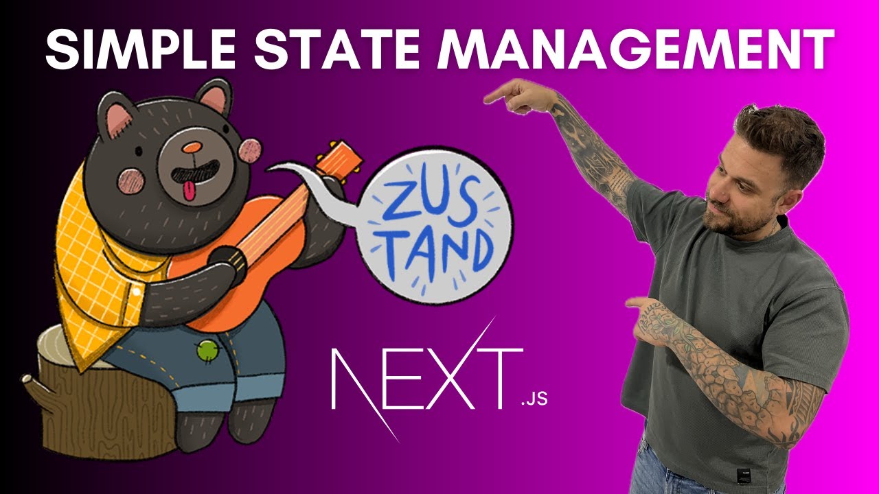 Zustand State Management implementation in 5 minutes | Next.js
