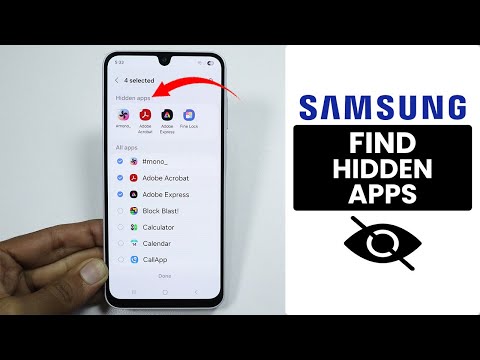 How to Find Hidden Apps on Samsung Phone - Hidden App Settings