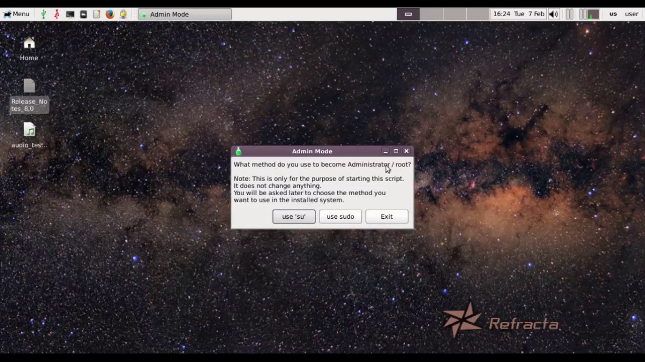 refracta8 (linux - systemd-free)