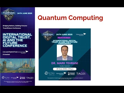 Quantum Computing: Madjid Tehrani, CyberSeQ