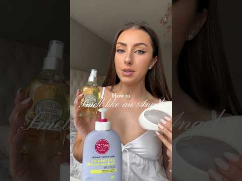 How to smell like an angel 🪽🤍 @eos Products vanilla cashmere lotion, @LOCCITANE almond supple skin
