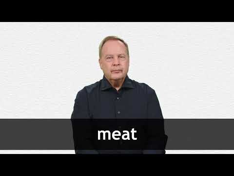 MEAT - 英文发音 | 柯林斯