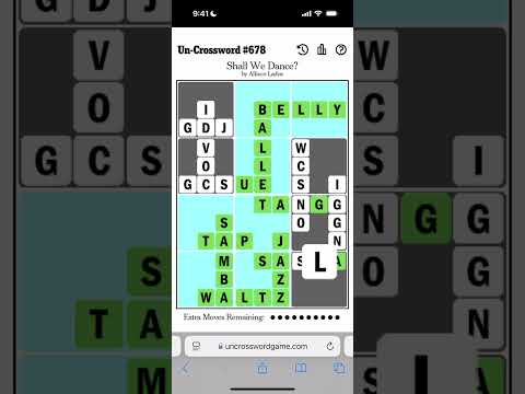 Un-Crossword Daily #678 #wordpuzzle #wordgames #uncrossword #crossword