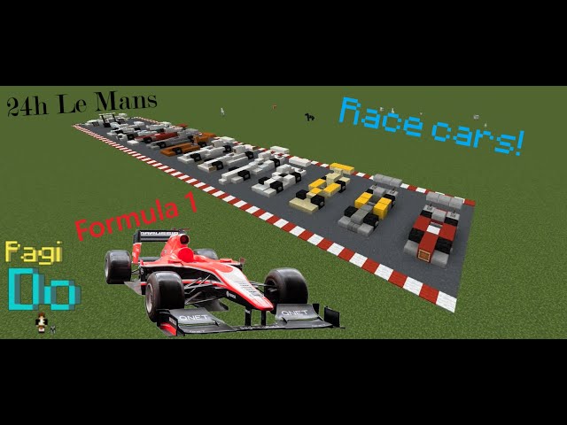 Minecraft Racing Vehicles Minecraft Map