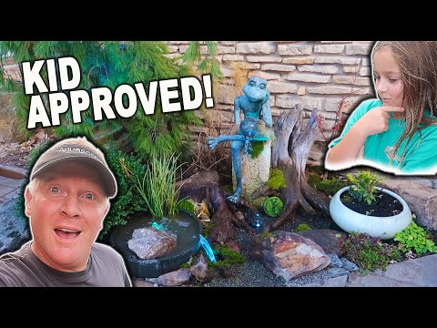 *FOUNTAIN* REVEAL for Brian's Front Yard - Part 2