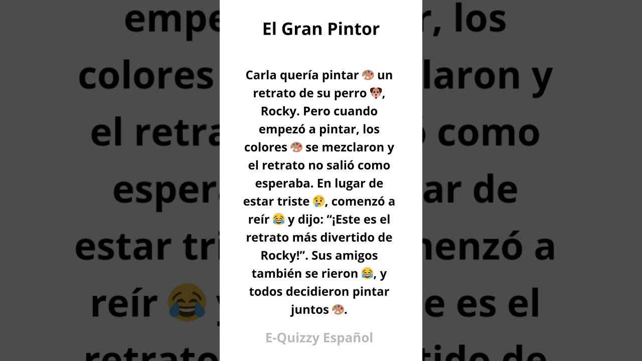 🎉 Cuentos cortos en español para aprender rápido 📚 | ¡Domina el español de forma divertida y fácil!