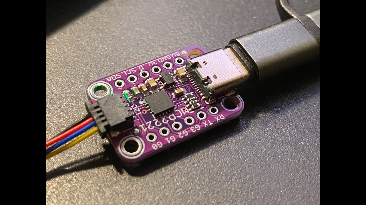STEMMA SUNDAY - Using Mu to plot sensor data with MCP2221 USB to I2C converter