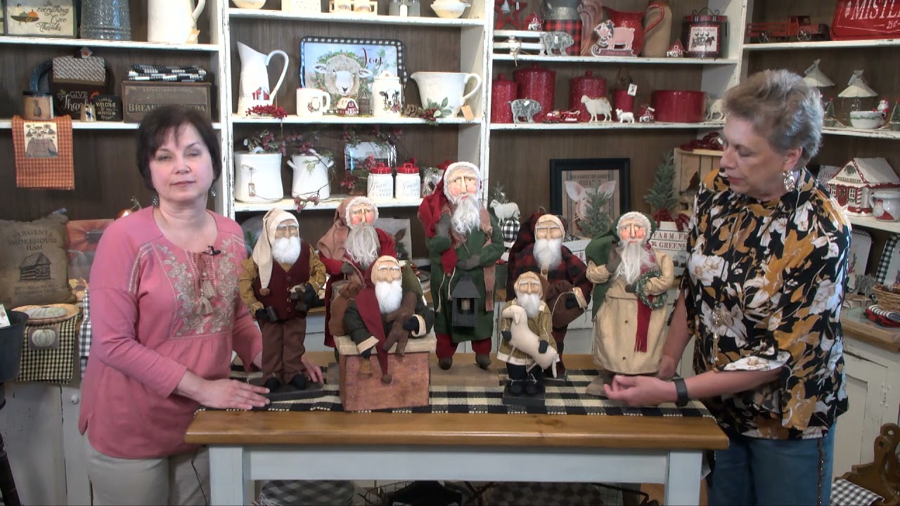 Primitive Santas for 2021