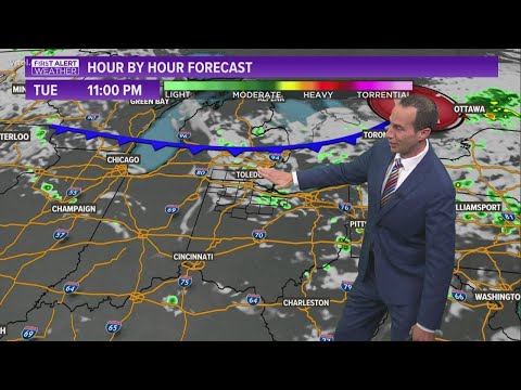 Cooler, less humid Wednesday | First Alert Forecast - July 20, 5:45 p.m.
