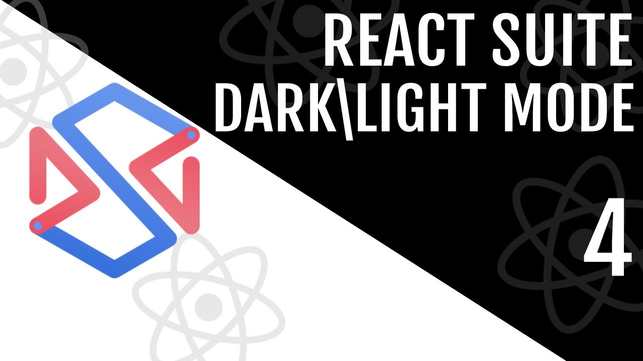 React Suite Course #4 | Dark Mode / Light Mode