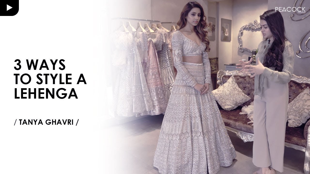 3 WAYS TO STYLE YOUR LEHENGAS