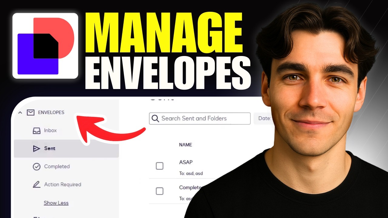 How To Manage Envelopes In DocuSign eSignature (Tutorial 2026)