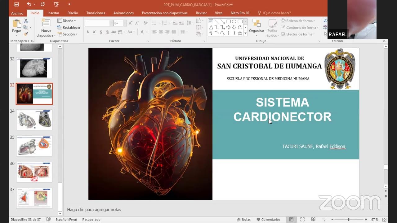 TEMA 3: Anatomía del corazón . arterias y venas