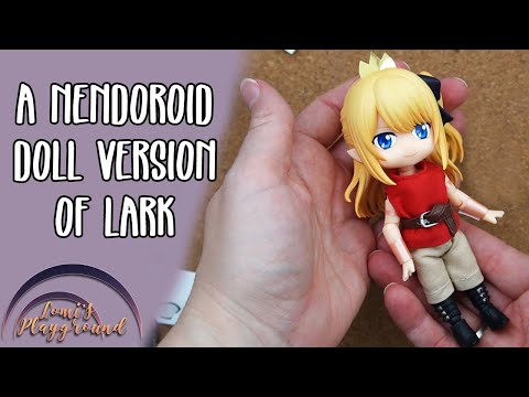 Making a Nendoroid Doll of Lark from Spectrum Legacy, my epic fantasy book series