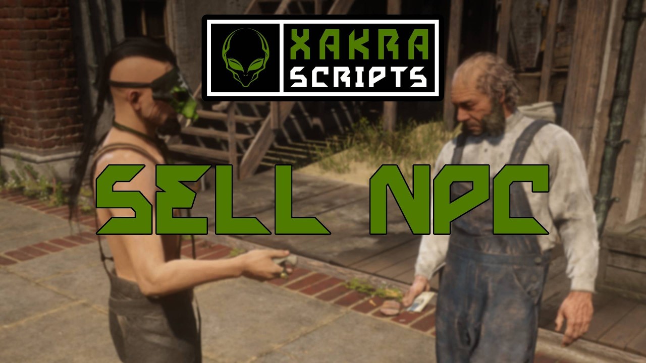 Sell NPC Script - RedM (VORP)