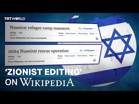 How does Israel employ a 'secret army' to enforce Zionist narratives on Wikipedia?