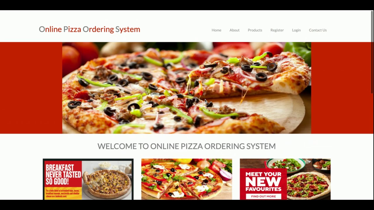 Online Pizza Ordering System | Python Django Project Tutorial
