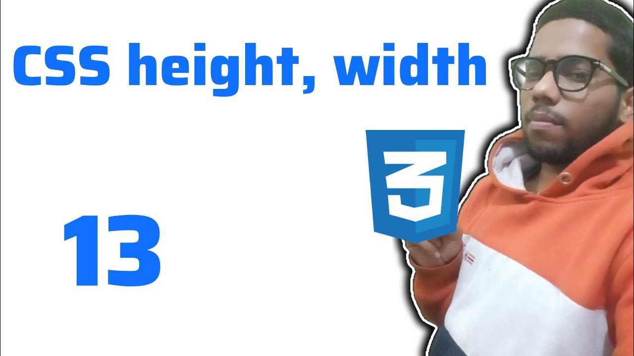 13 css height, width & max-width explained | control element sizing