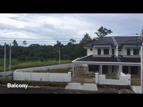 New Housing Project Double Storey Intermediate Houses For Sale @ Riam Miri
