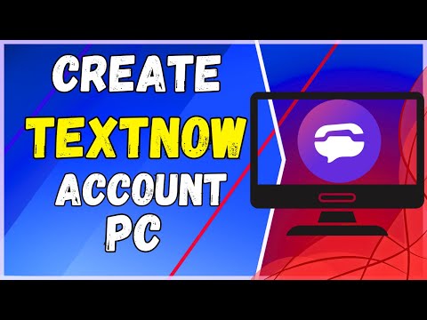 How to Create TextNow Account on PC❗(2025) (Tutorial)✅