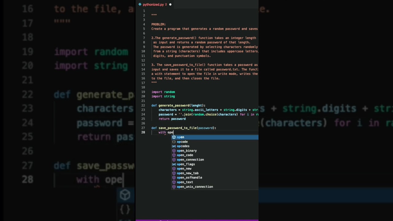 Generate Passwords in seconds with Python!