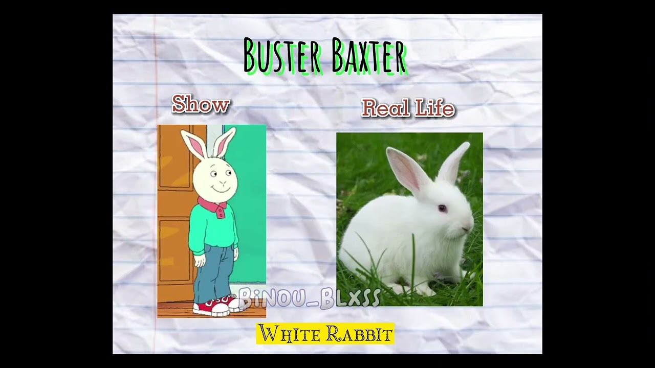 Arthur Characters Compared To Real Life