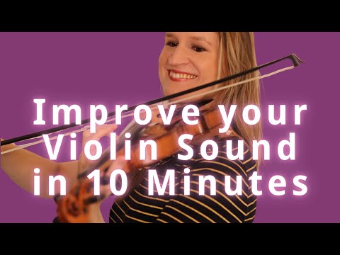 12 Checks to IMPROVE your VIOLIN SOUND QUALITY in 10 Minutes