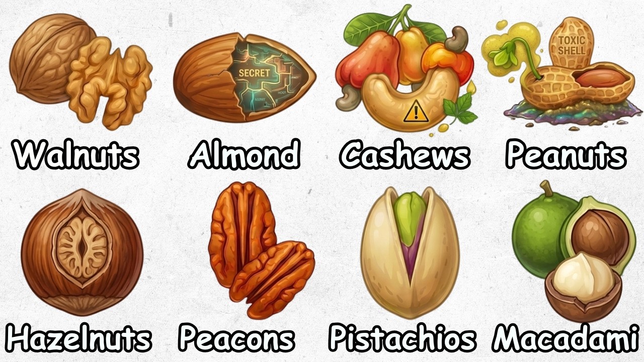 All Nuts Explained in 3 Minutes