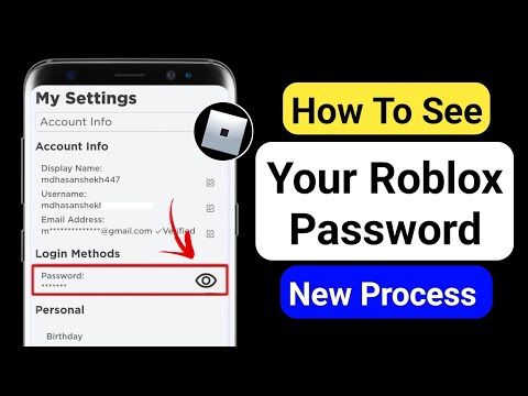 How To See Your Password in Roblox (2025) | How To Know Roblox Password