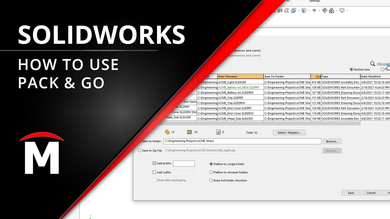 How to Use SOLIDWORKS Pack and Go