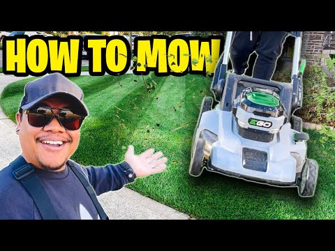 How To Mow Your Lawn