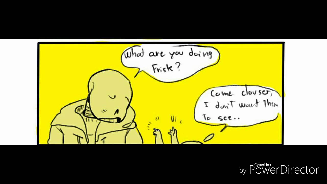 Comic #17 Sans x Frisk