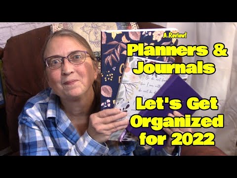 Let's Get Organized! | Planners & Journals for 2022 | Homemaking on the Homestead