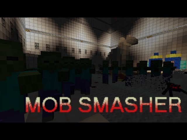 Mob Smasher - minecraf oldschool redstonebased mob arena. Minecraft Map