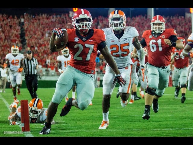 Nick Chubb, Todd Gurley, Georgial Bulldogs, Herschel Walker, Sony ...