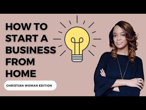 How to Start a Business From Home - 2023 w/Christian Business Coach Angel Santos