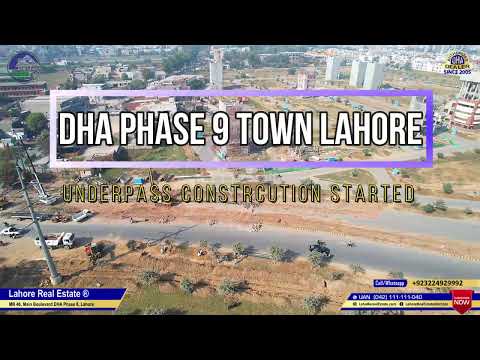 DHA Lahore Phase 9 Town | Plot File Prices | Development News | Map ...