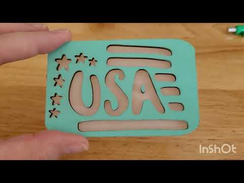 July 4th Project - Cricut to Inkscape to XTool software