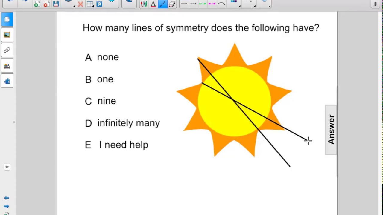 Geometry Transformations Identifying Symmetry Q51