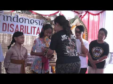 Ny. Ayu Kristi Arya Wibawa Buka Indonesia Cinta Disabilitas - https://www.denpasarkota.go.id