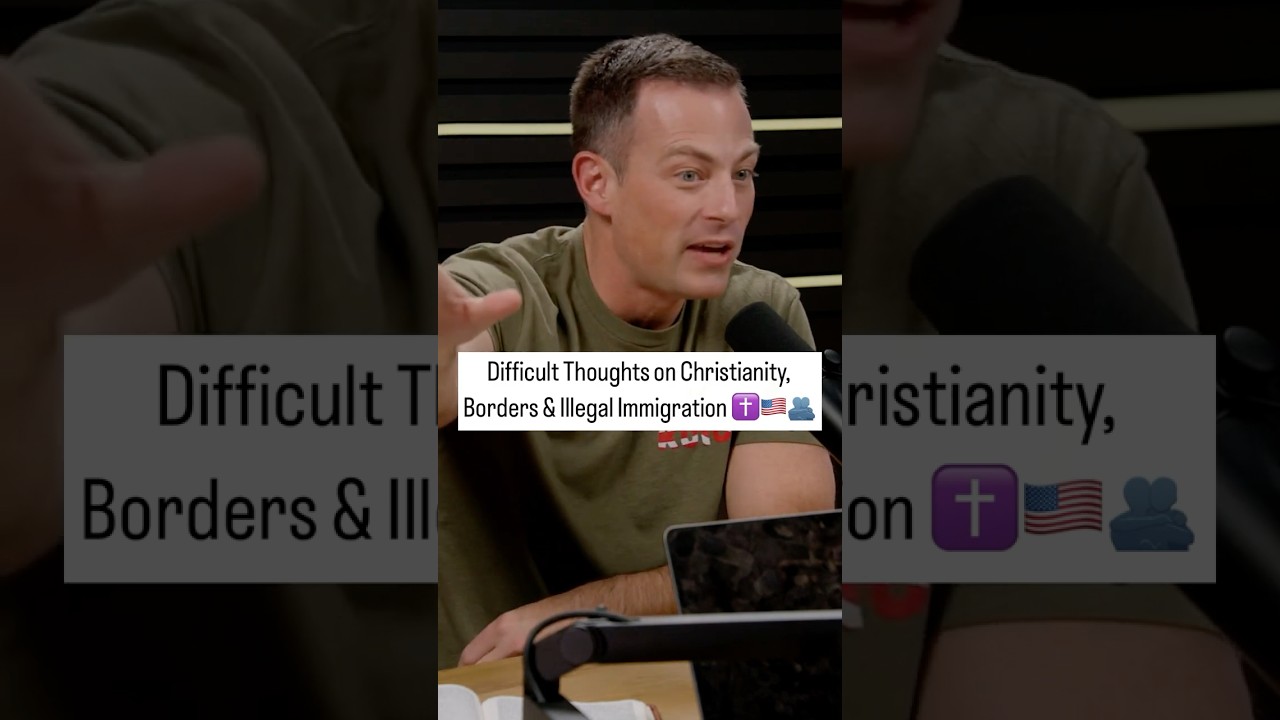 Some DIFFICULT thoughts on Christianity, borders, and illegal immigration