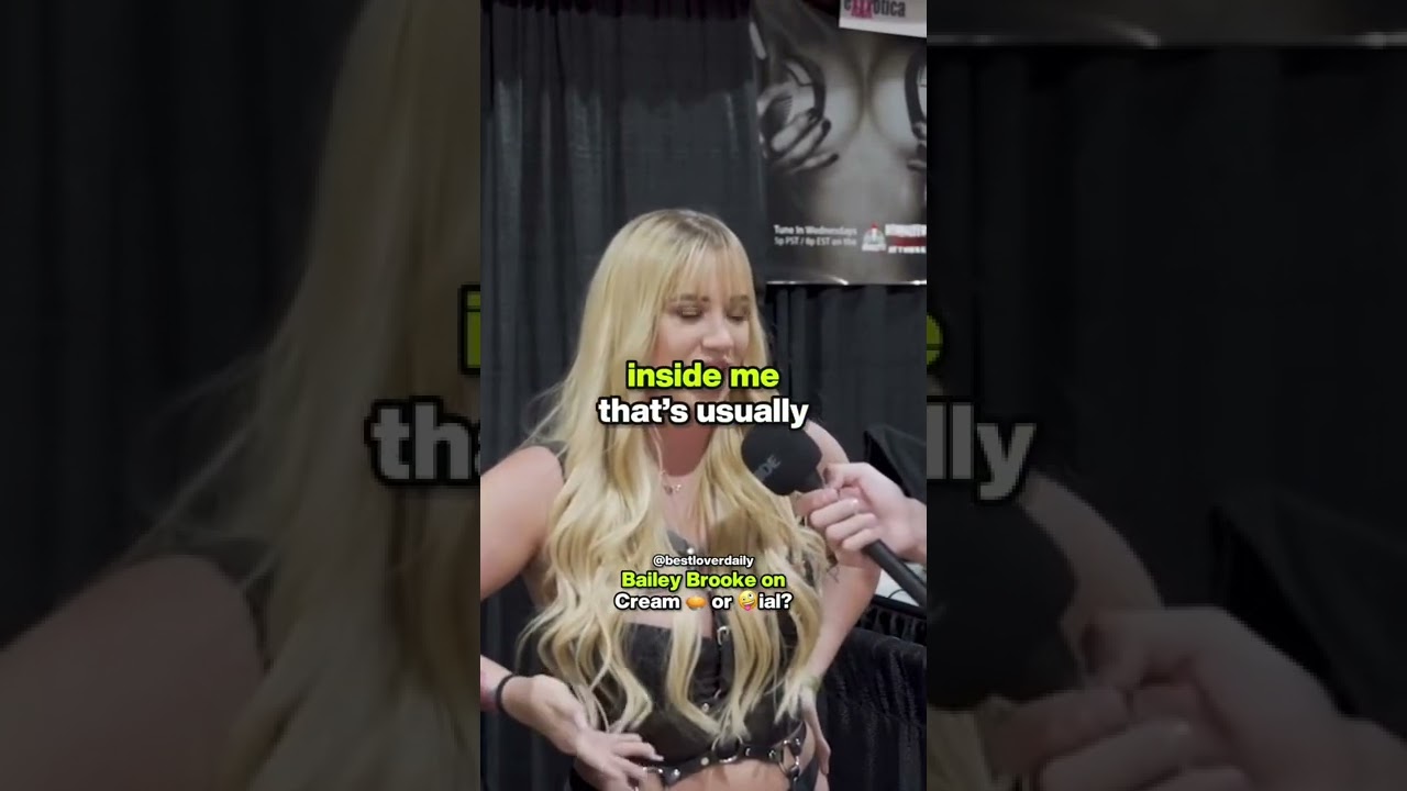 Stirling Cooper Asks Bailey Brooke: Cream Pie or Facial?