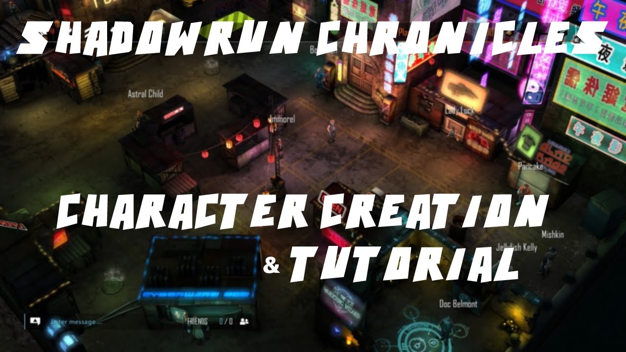 Shadowrun Chronicles : Boston Lockdown | Character Creation and Tutorial